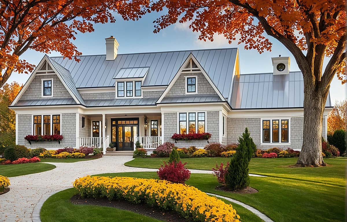 Plan 86364 | Traditional Style with 4 Bed, 6 Bath, 2 Car Garage
