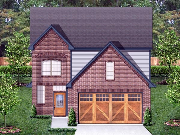 Plan 87987 | Traditional Style with 4 Bed, 4 Bath, 2 Car Garage