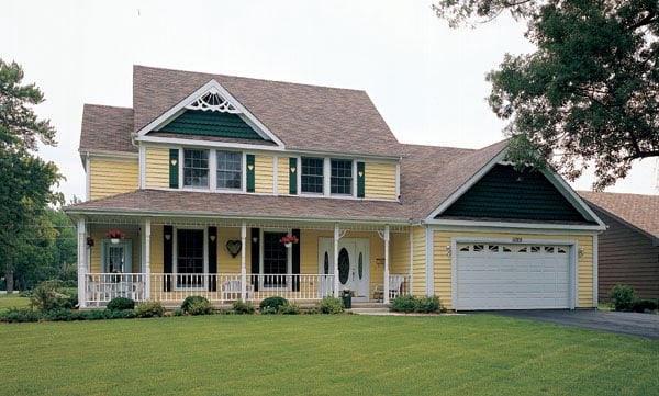 Plan 90293 | Farmhouse Style with 4 Bed, 3 Bath, 2 Car Garage