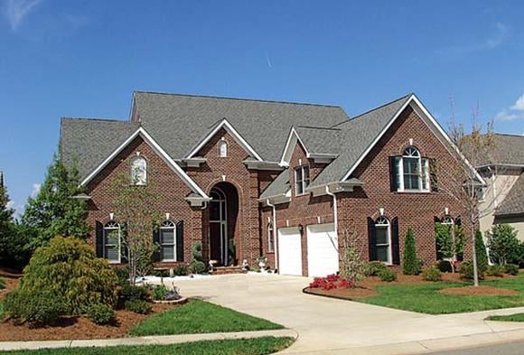 Traditional Style with 3 Bed, 3 Bath, 2 Car Garage - House Plan 97064
