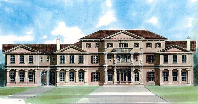 Plan 98262 | Colonial Style with 5 Bed, 7 Bath, 4 Car Garage