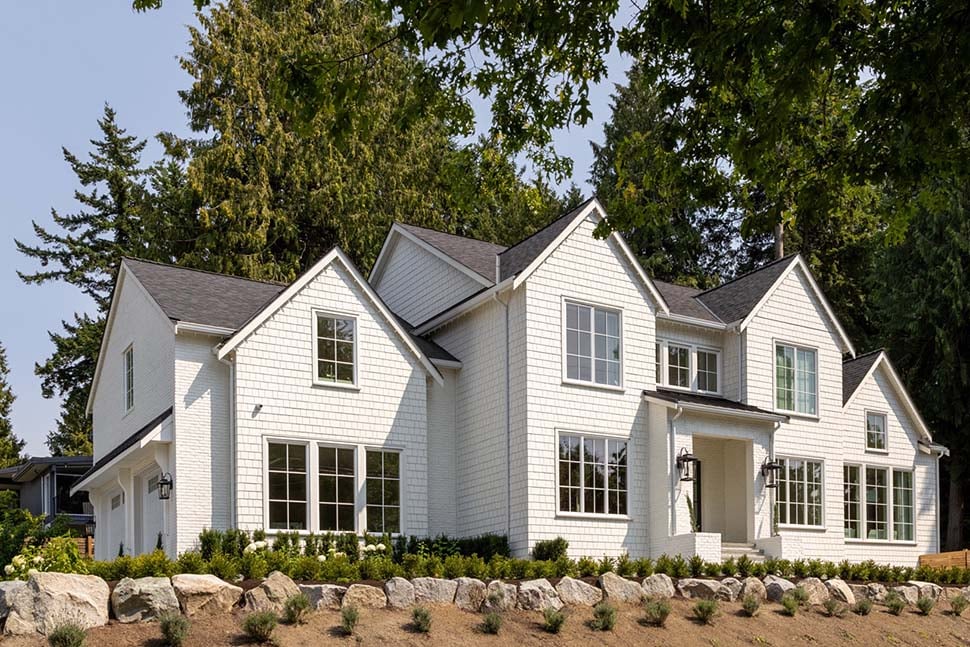 Plan 100122 | Contemporary, Farmhouse House with 4 Bed, 4 Bath, 2 Car