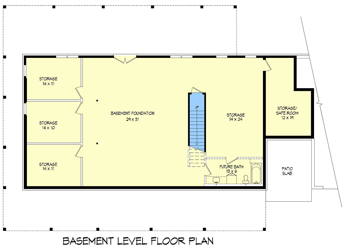 Plan 100342 | Traditional Style, 2053 Sq Ft, 2 Bed, 2 Bath, 3 Car