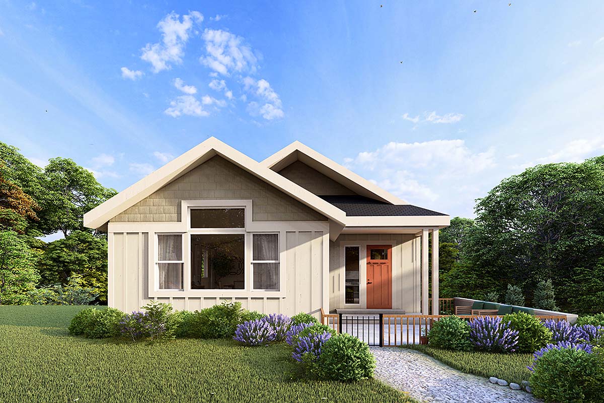 Plan 100802 | 2-Story Home that Embodies the Timeless Charm of Cra