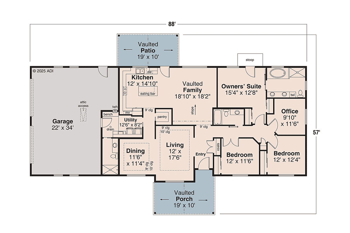 New House Plans 2000 to 2499 Square Feet