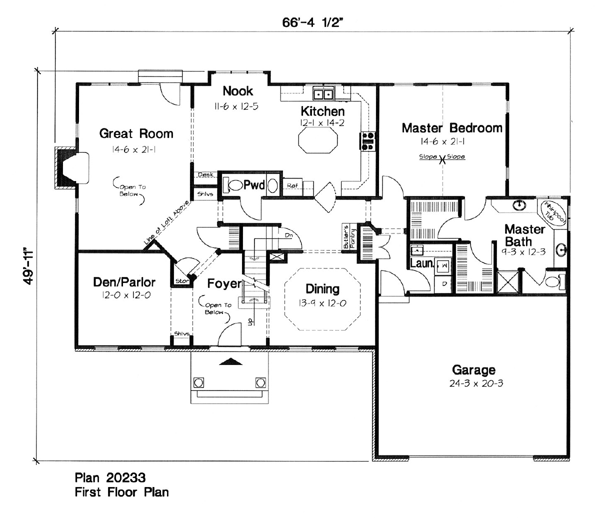 Plan 20233 | Colonial Charm