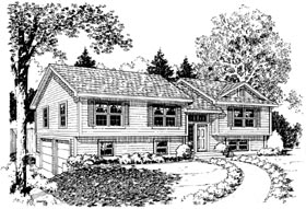 Plan 34679 | Impressive Entry Crowned by Clerestory Window