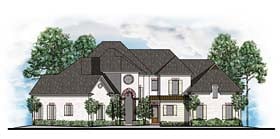 Plan 41660 | Traditional Style with 4 Bed, 4 Bath, 3 Car Garage