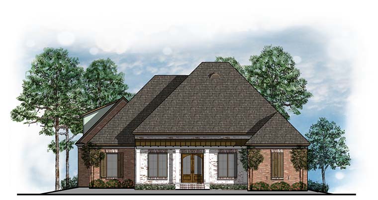 Plan 41586 | Southern Style, 2998 Sq Ft, 4 Bed, 4 Bath