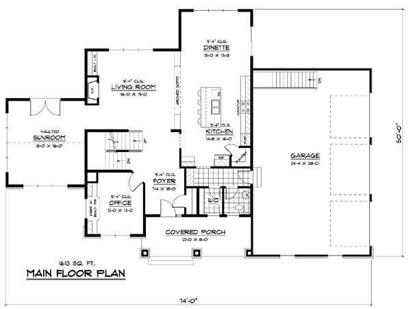 Plan 42117 | Colonial, Country, European, Traditional House with 4 Bed ...