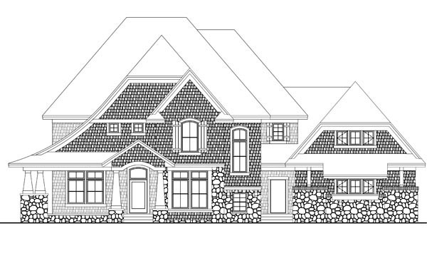 Plan 42640 | House with 4 Bed, 4 Bath, 3 Car