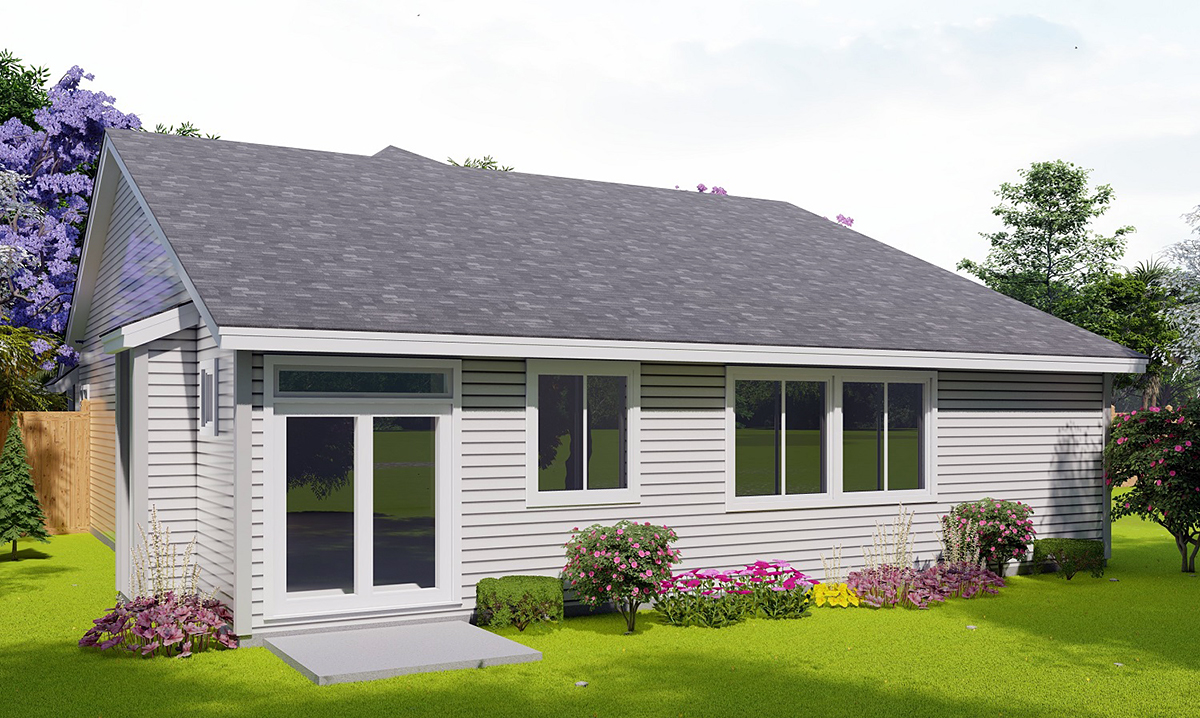 Plan 44406 | Traditional Style, 1722 Sq Ft, 3 Bed, 2 Bath, 3 Car