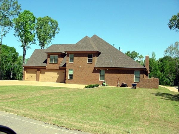 Plan 45740 | Country, European House with 3 Bed, 3 Bath, 3 Car