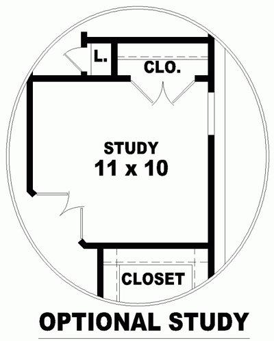 Plan 46435 | One-Story Style, 1336 Sq Ft, 3 Bed, 2 Bath