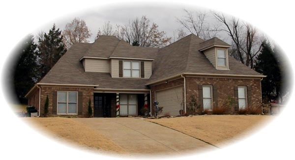 Plan 46785 | Traditional House with 4 Bed, 4 Bath, 2 Car