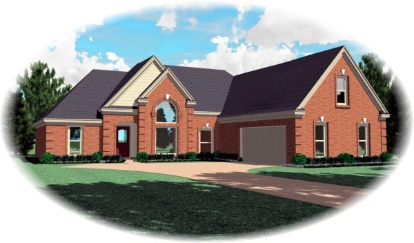 Plan 47202 | with 3 Bed, 2 Bath, 2 Car Garage