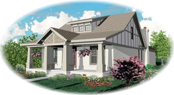 Plan 48773 | Craftsman House with 3 Bed, 3 Bath, 2 Car