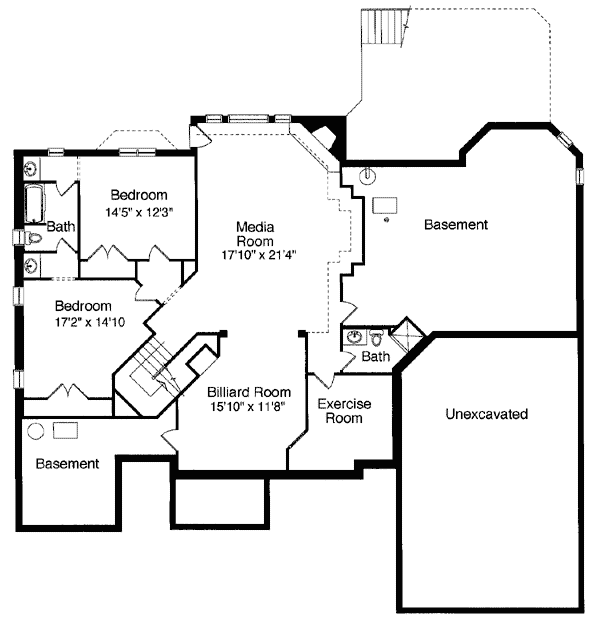 Plan 50044 | European Style with 3 Bed, 4 Bath, 3 Car Garage