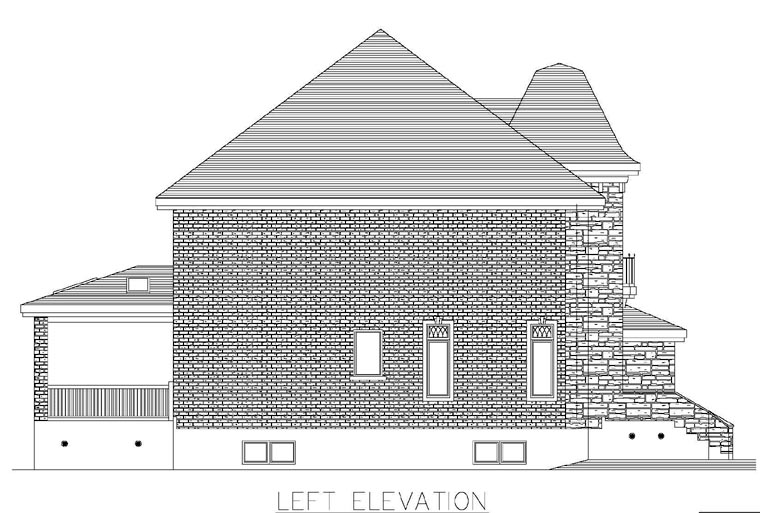 Plan 50320 | with 4 Bed, 3 Bath, 2 Car Garage