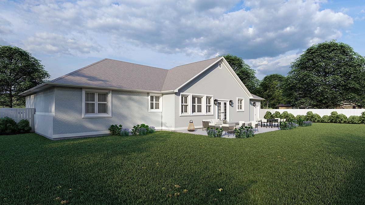 Plan 50480 | with 6 Bed, 3 Bath, 3 Car Garage