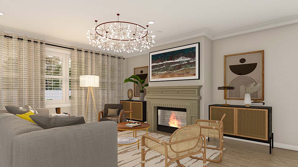 Plan 50480 | with 6 Bed, 3 Bath, 3 Car Garage