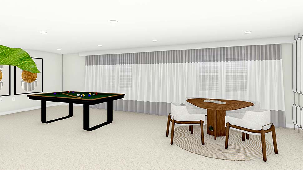 Plan 50505 | House with 5 Bed, 3 Bath, 2 Car