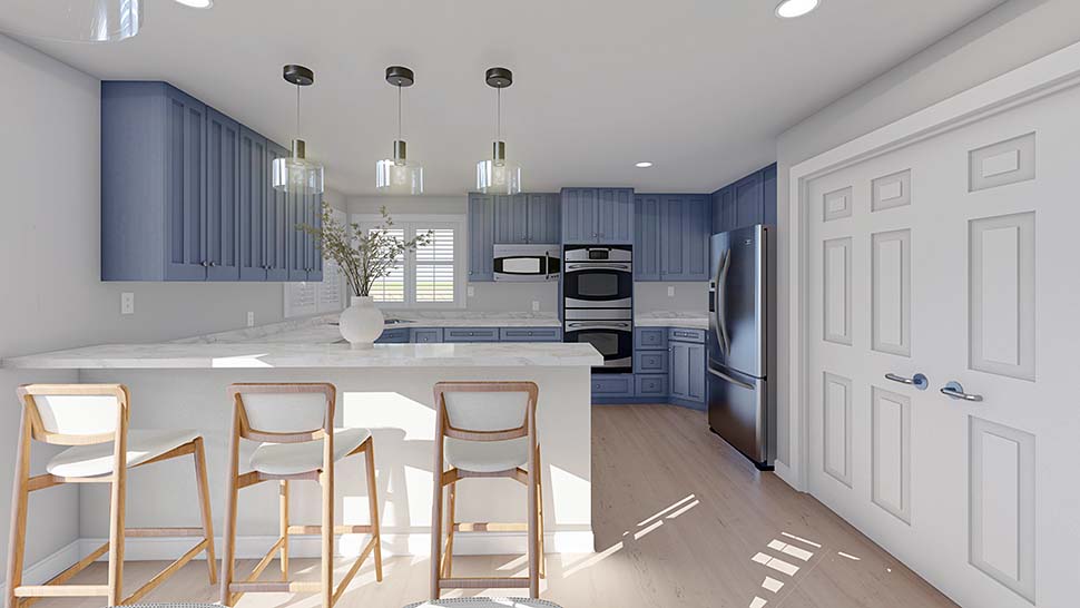 Plan 50505 | House with 5 Bed, 3 Bath, 2 Car