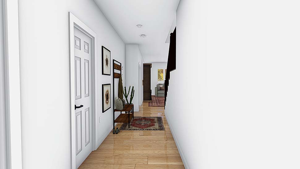 Plan 50523 | Modern 4 Bedroom House Plan