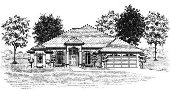 Plan 53241 | House with 3 Bed, 2 Bath, 2 Car
