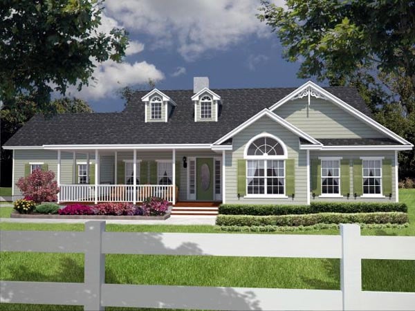 Plan 53283 | House with 3 Bed, 3 Bath, 2 Car