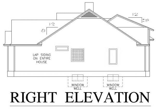 Plan 53283 | House with 3 Bed, 3 Bath, 2 Car