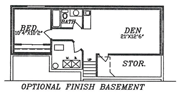 Plan 58440 | House with 3 Bed, 2 Bath, 2 Car