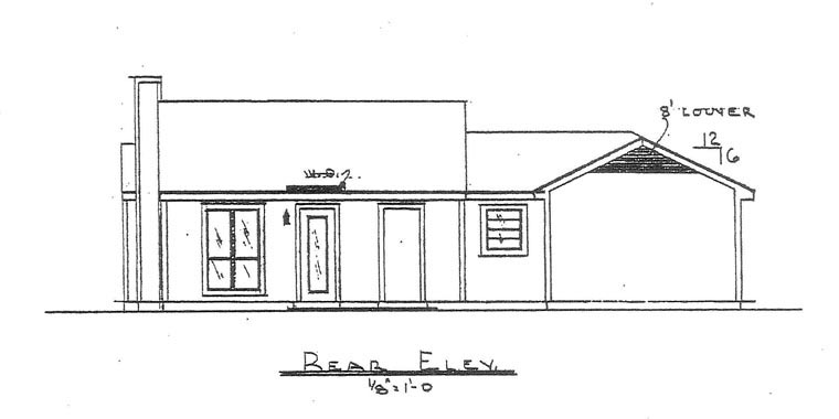 Plan 60631 | House with 3 Bed, 2 Bath