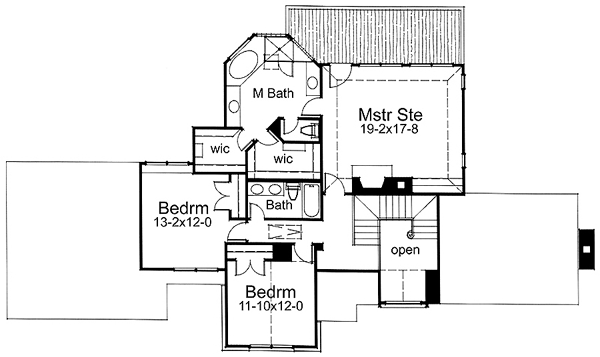 Plan 65855 | House with 3 Bed, 2.5 Bath, 2 Car