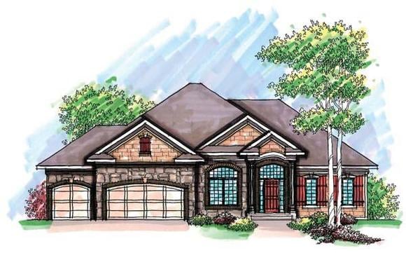 Plan 72905 | Country, Craftsman, One-Story, Ranch, Traditional House ...