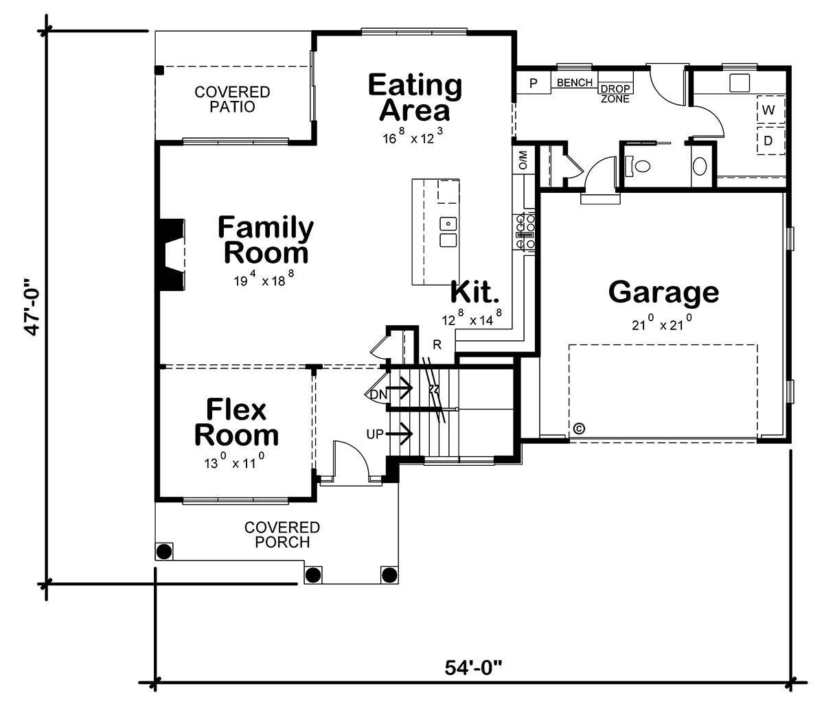 Plan 75735 | Craftsman House with 3 Bed, 3 Bath, 2 Car