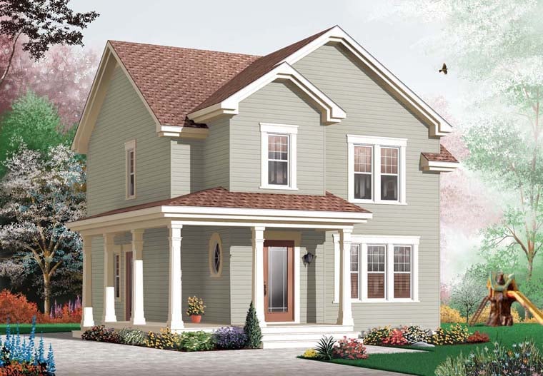 Plan 76236 | Country, Traditional House with 3 Bed, 2 Bath