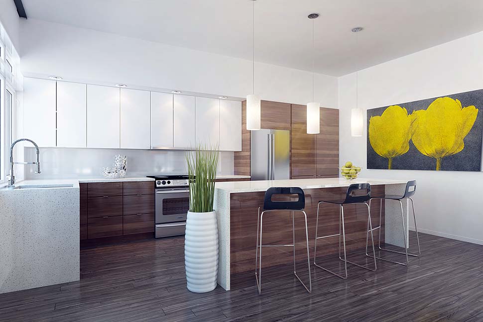 Plan 76507 | Contemporary, Cottage, Modern House with 3 Bed, 3 Bath, 1 Car
