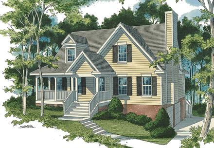 Plan 80266 | Traditional Style with 4 Bed, 4 Bath, 2 Car Garage