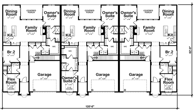 Multi Family Building Floor Plans