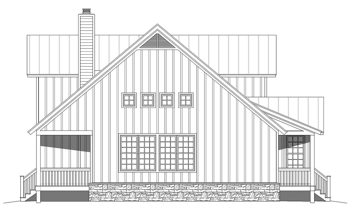 Plan 80923 | Country, Farmhouse, Traditional House with 3 Bed, 3 Bath