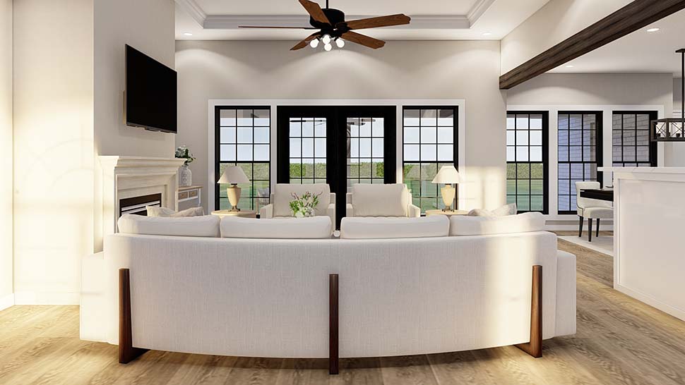 Plan 82124 | European, Traditional House with 4 Bed, 3 Bath, 2 Car