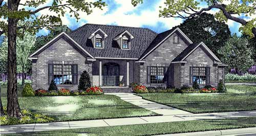 Plan 82128 | European, Traditional House with 4 Bed, 4 Bath, 3 Car
