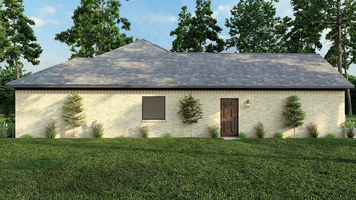 Plan 82455 | Traditional Style, 2 Car Garage