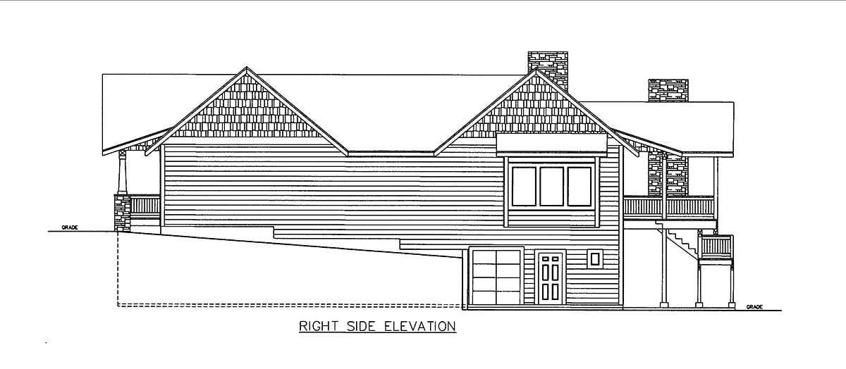 Plan 85105 | Craftsman Style with 3 Bed, 3 Bath, 1 Car Garage