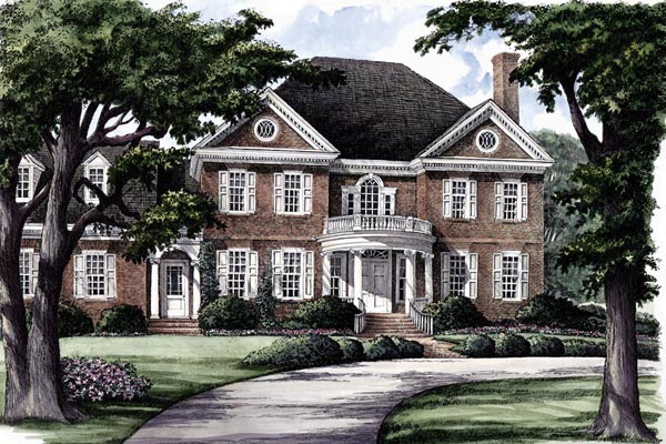 Plan 86211 | Southern, Traditional House with 5 Bed, 4 Bath, 2 Car