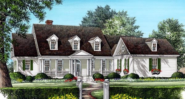 Plan 86311 | Cottage, Country, Farmhouse House with 5 Bed, 5 Bath, 2 Car