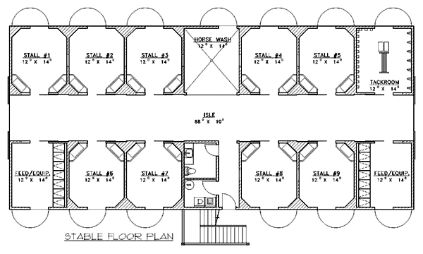 Plan 86868 | House with 4 Bed, 5 Bath