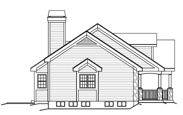 Plan 95806 | Cape Cod, Country, Ranch, Southern, Traditional House with ...